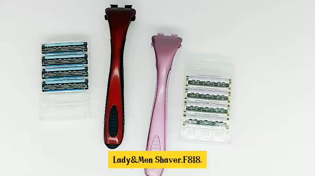 F818 High Quality Triple Blade System Shaving Razor - Buy High Quality ...