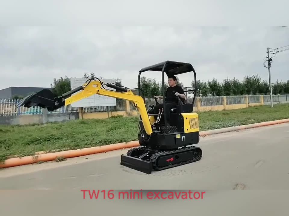 Small Construction Equipment 1.4 Ton Digging Machine Mini Excavator ...