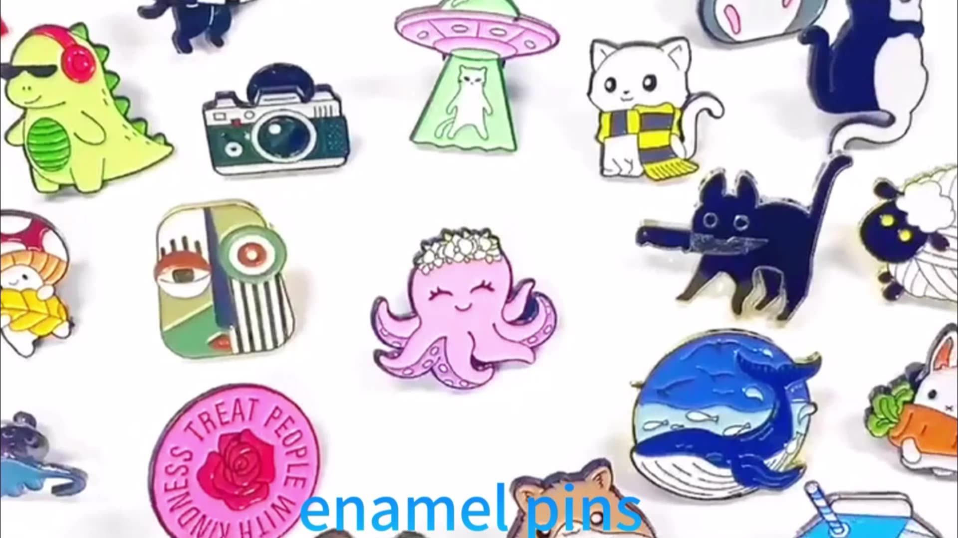 Lovely Ghost Enamel Lapel Pins Set Cute Halloween Enamel Pins For Women ...