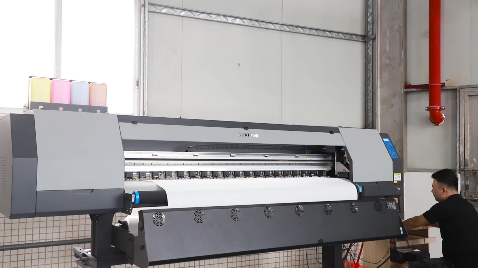 Inktime Large Format Sublimation Printer Machine Wide Dye Sublimation ...