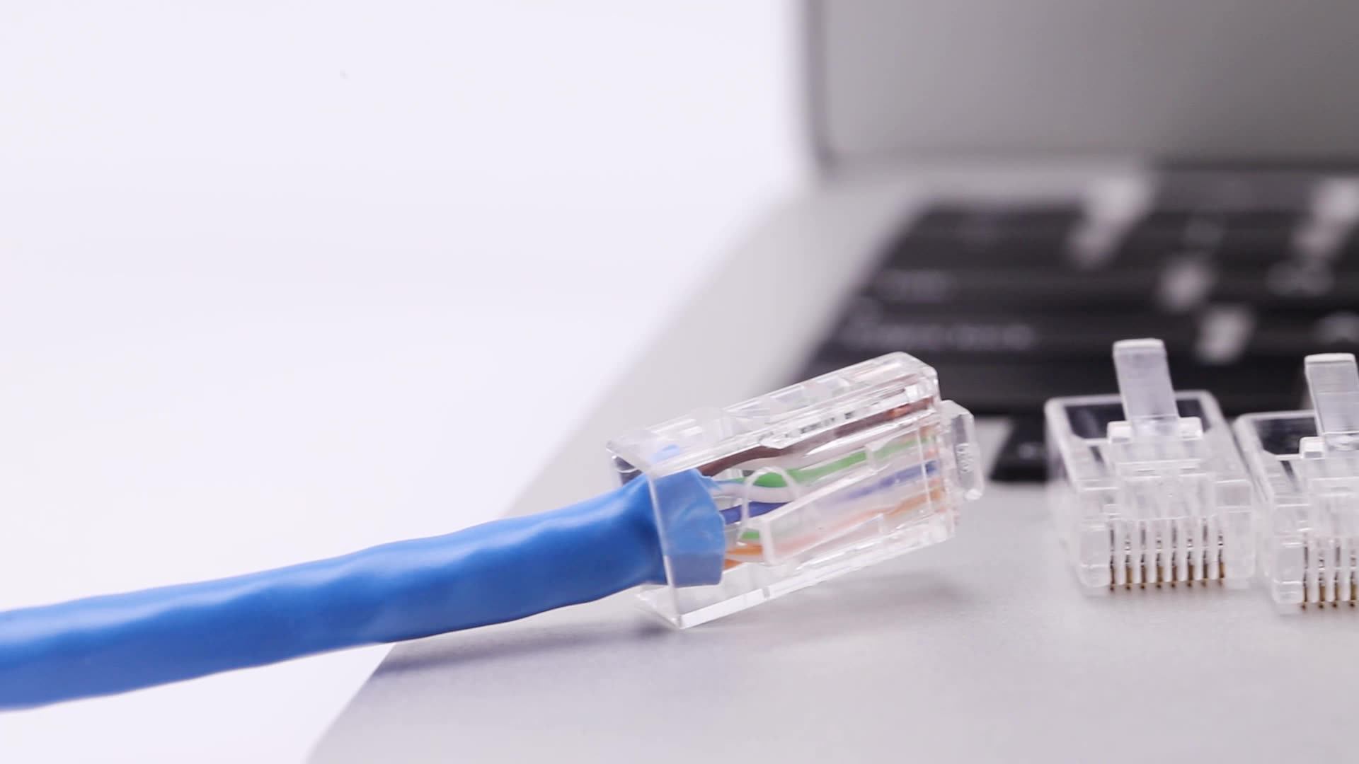 Cat6 Modular Plugs Cat 6 Network Ethernet Utp Cable Rj45 Crystal Plug ...