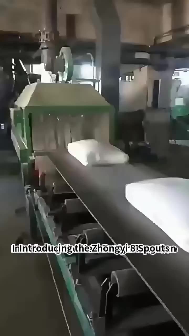 8 Spouts Automatic 25 Kg 50kg Kraft Paper Bag Hydrated Lime Bag Packing ...