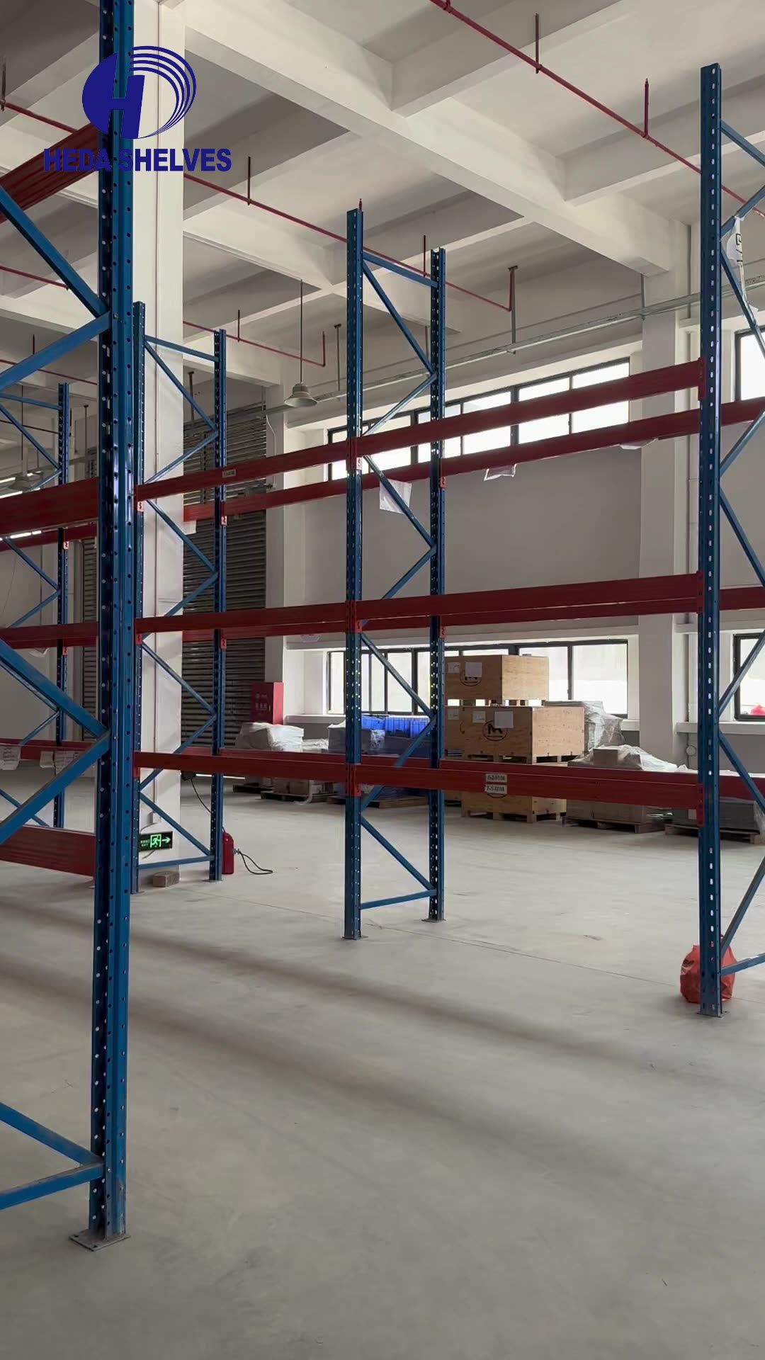 Adjustable Storage Stacking Racks Pallet Steel Metal Shelving Shelves ...