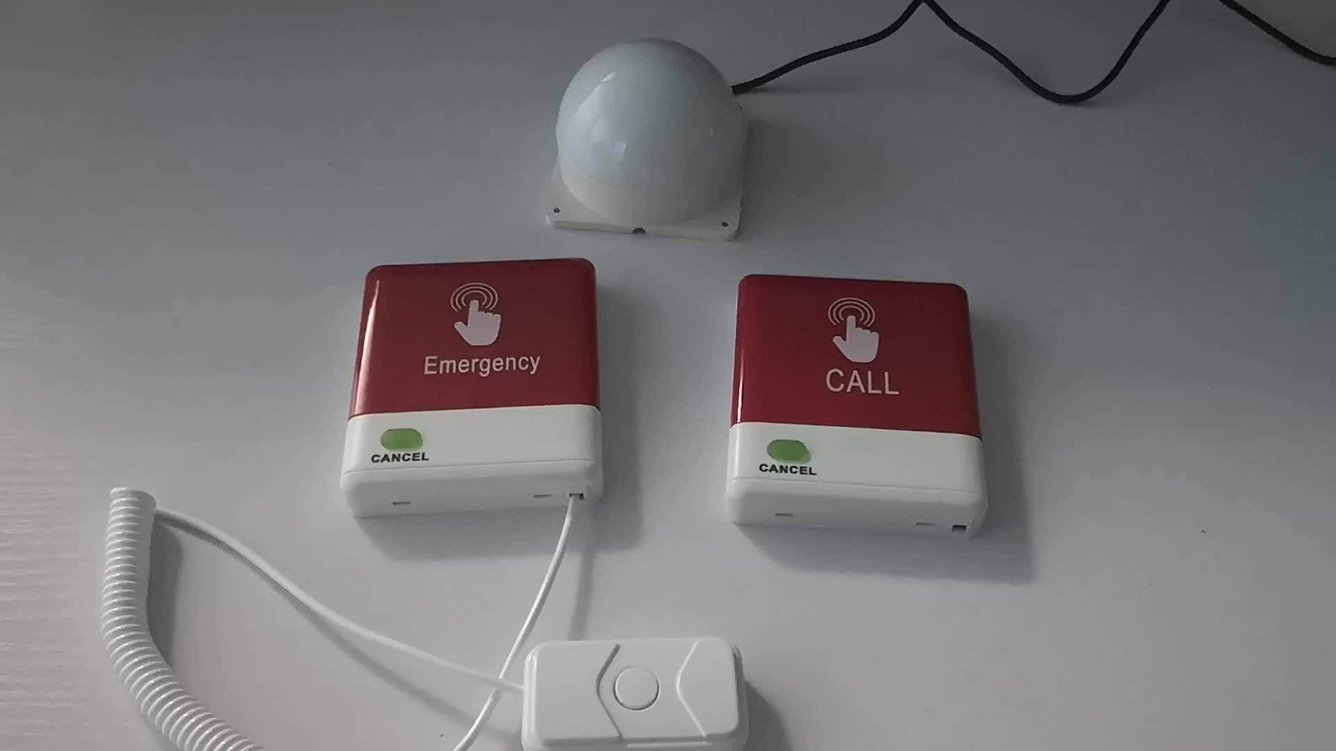 Wireless Hospital Nurse Patient Calling Bell Button System Corridor ...