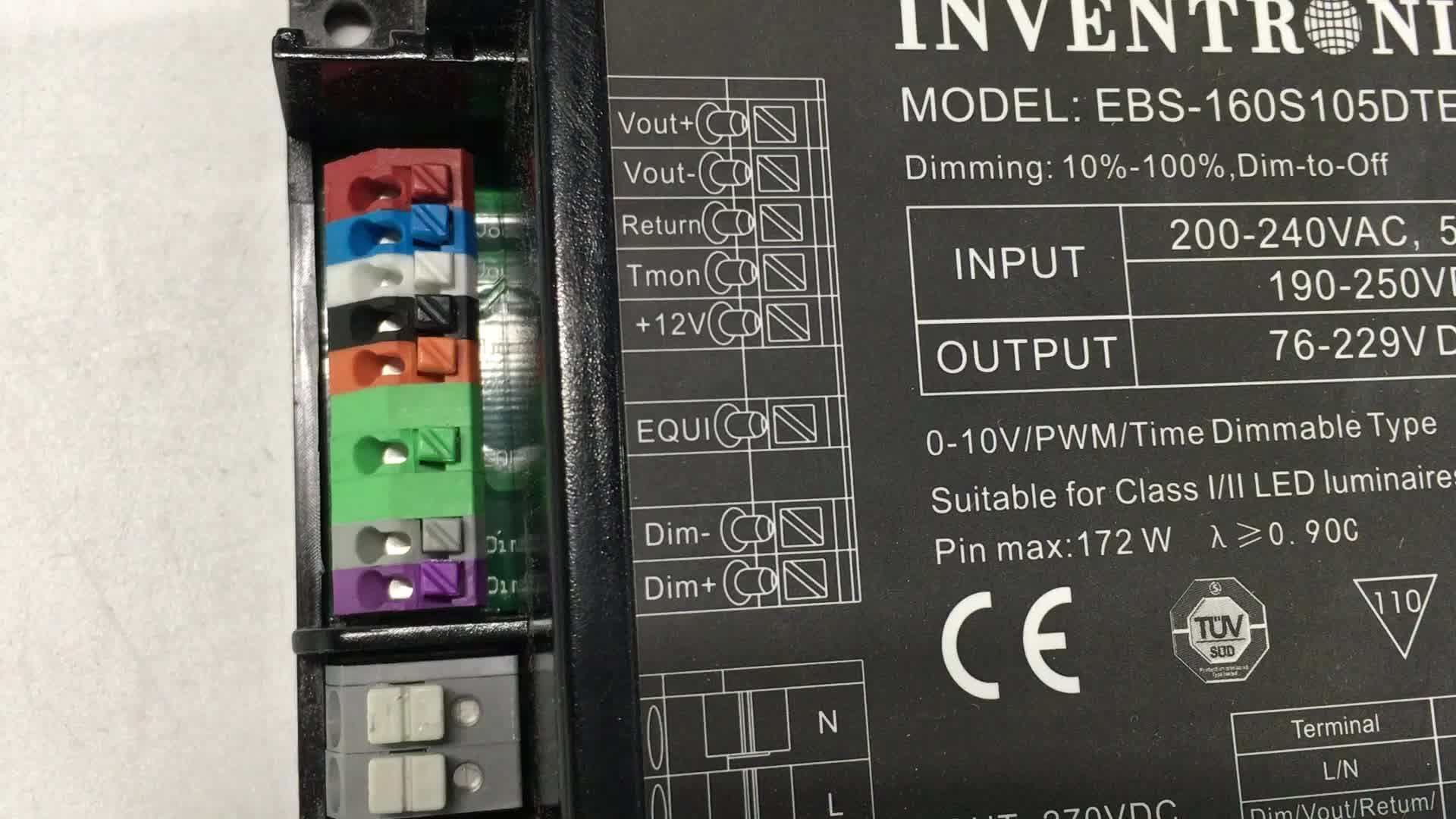 Inventronics 80w Ebs080sxxxbte Constant Current Dali Dimmable 80 Watt ...