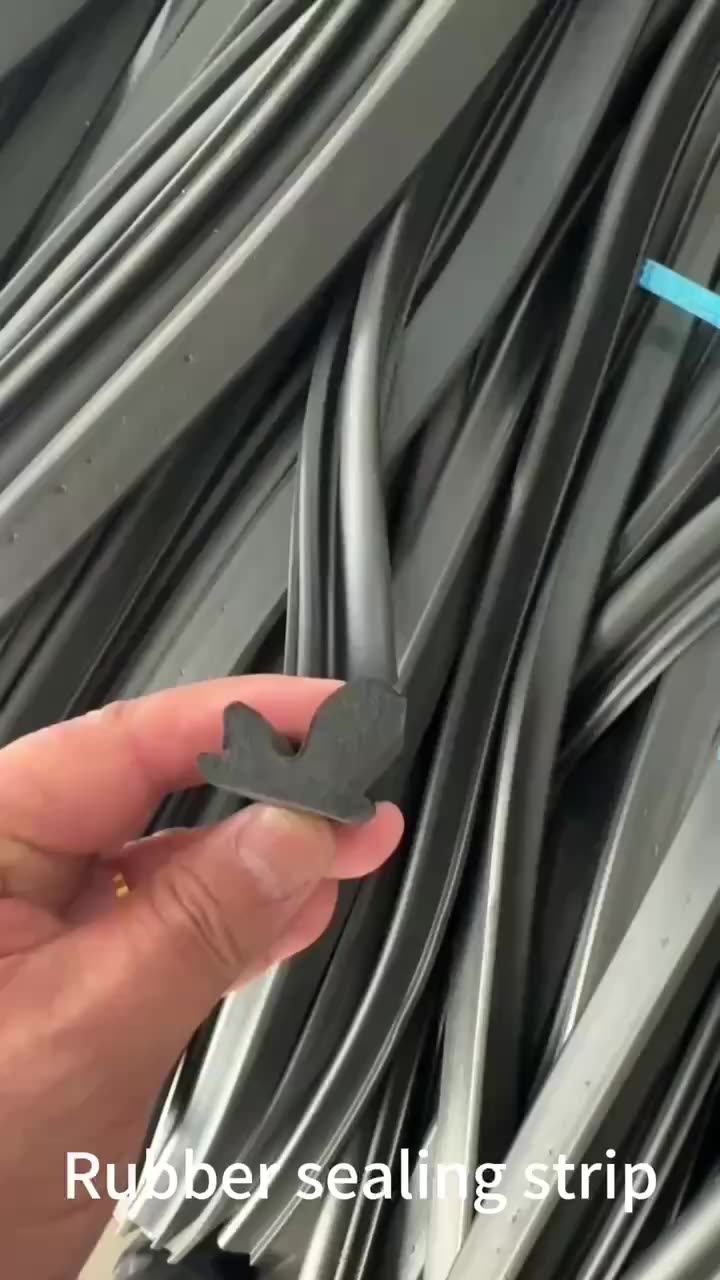 Wrapped Pu Wooden Door Sealing Strip 15mm Glass Door Rubber Seal Strip ...
