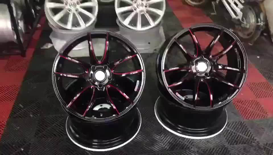 No.514 4x100 17" Wheel Alloy Wheels 17 Inch 5x120 Alloy Car Wheels ...