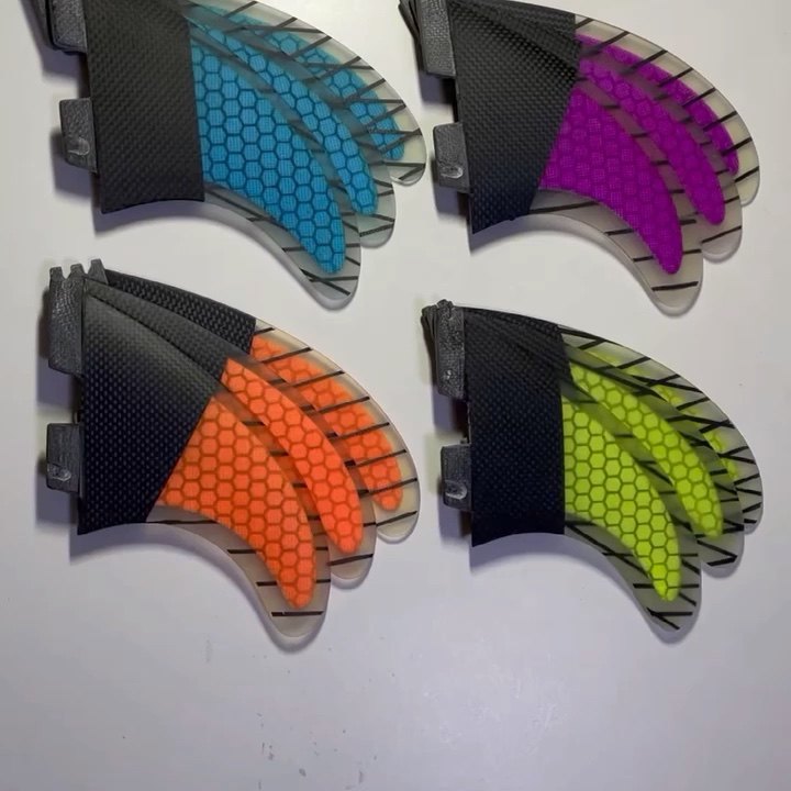 Customize Design Double Tab Ii Surfboard Fins Carbon Twin Tab 2 ...