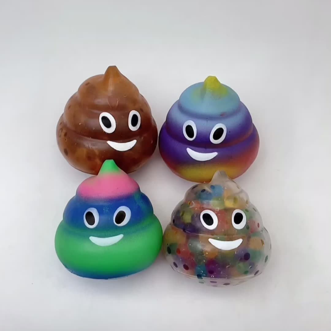Soft Tpr Material Sticky Poop Anti Stress Toy - Buy Sticky Poo,Funny ...