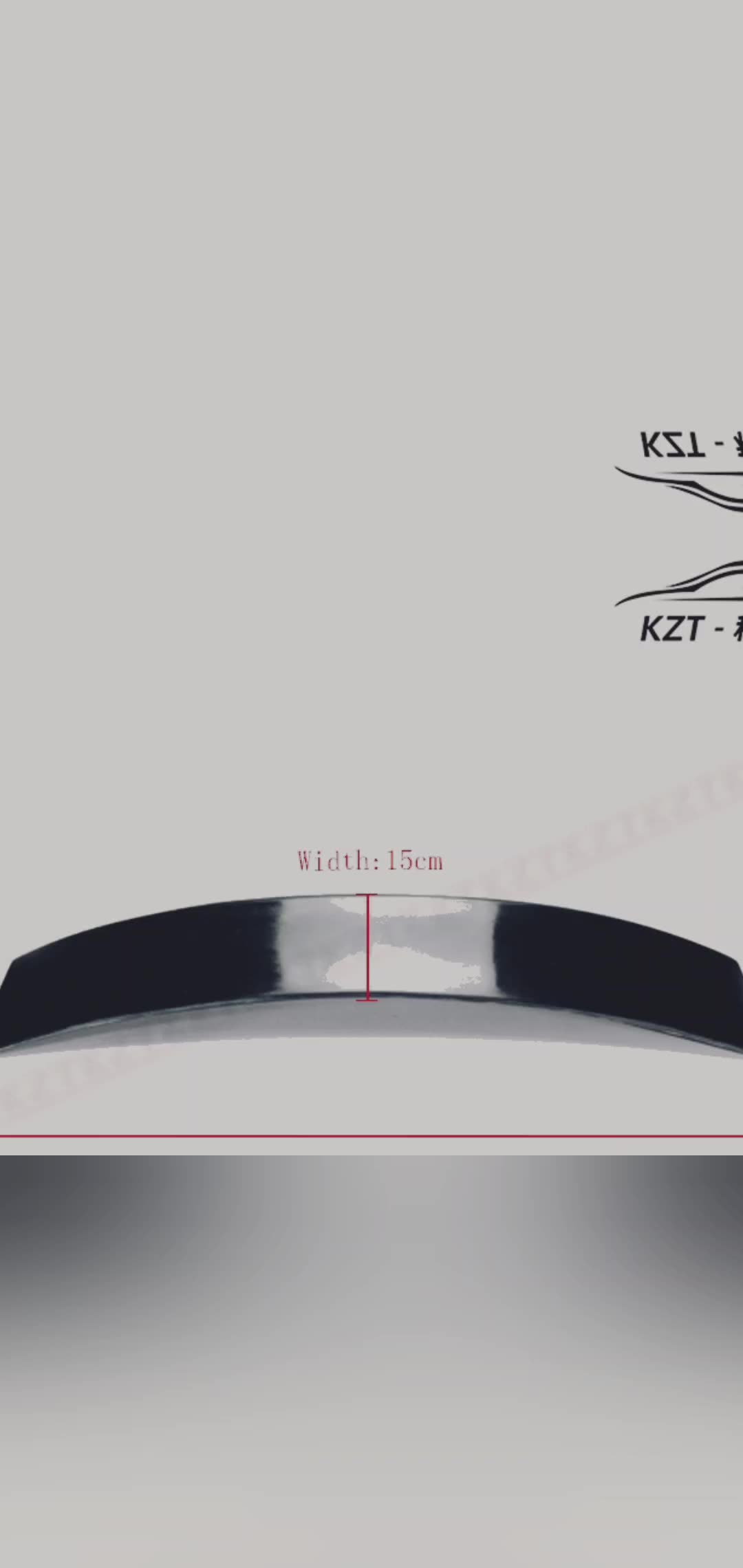 For Mx5 Nd5rc Miata Roadster Esq Style Rear Spoiler (3 Pcs,Softtop Only) Fiber Glass - Buy Mx5 ...