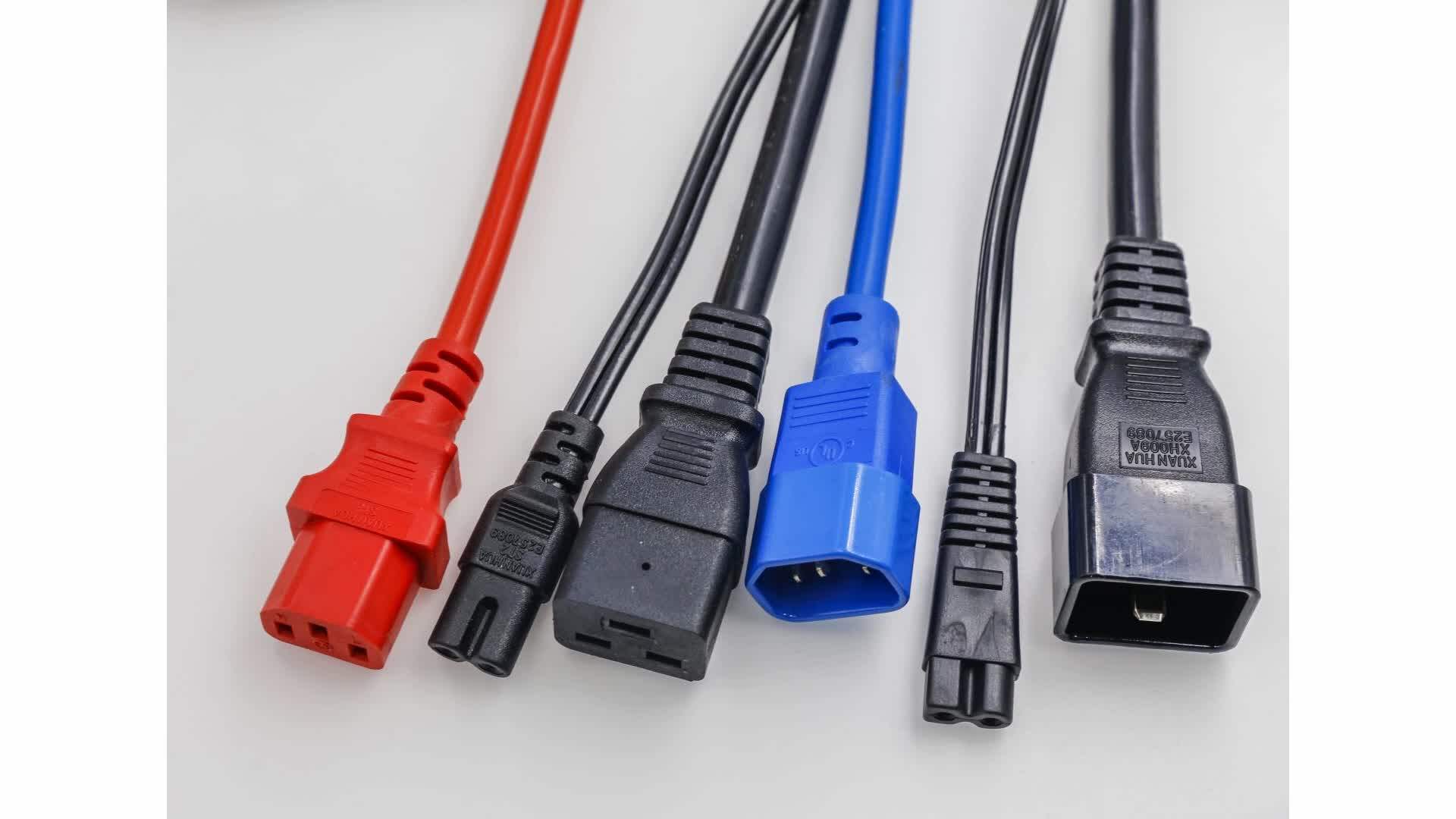 Ups Server Y Splitter C14 To 2 X C13 Power Adapter Cable Cord - Buy ...