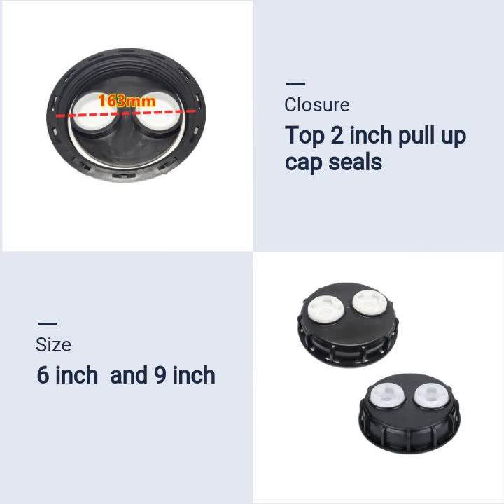 Buy 275 Gallon Ibc Tote Screw Cap Dosing Tank Top Lids Plastic Screw ...