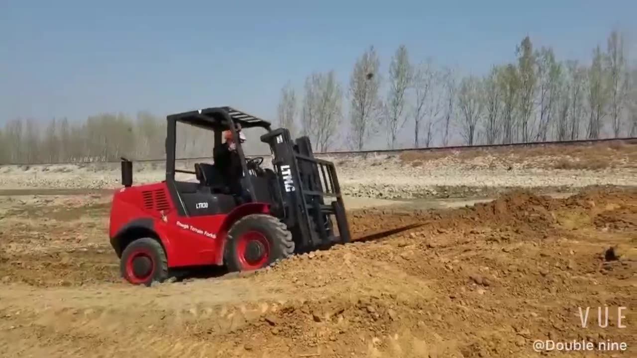 Ltmg Rough Terrain Small Fork Lift 2ton 3ton 4ton 5ton Off Road ...