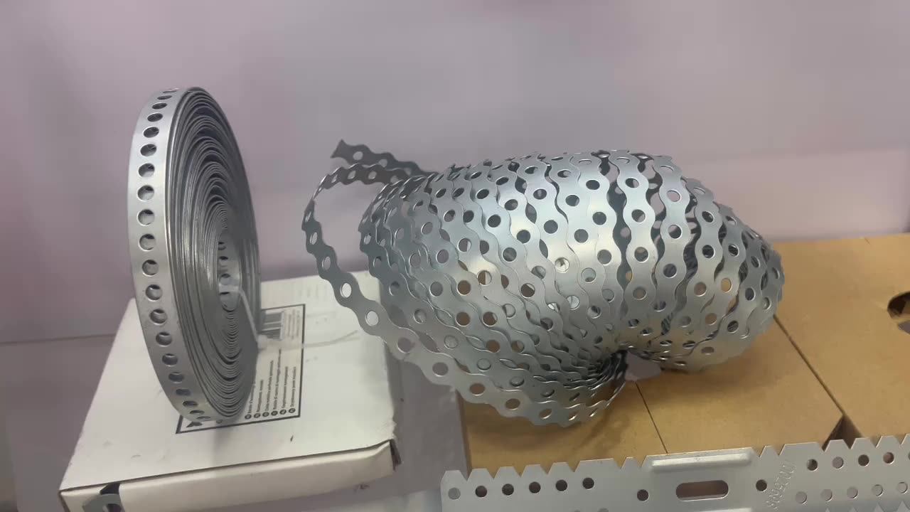 Galvanized Straight Single Hole Steel Banding Stainless Steel Banding ...