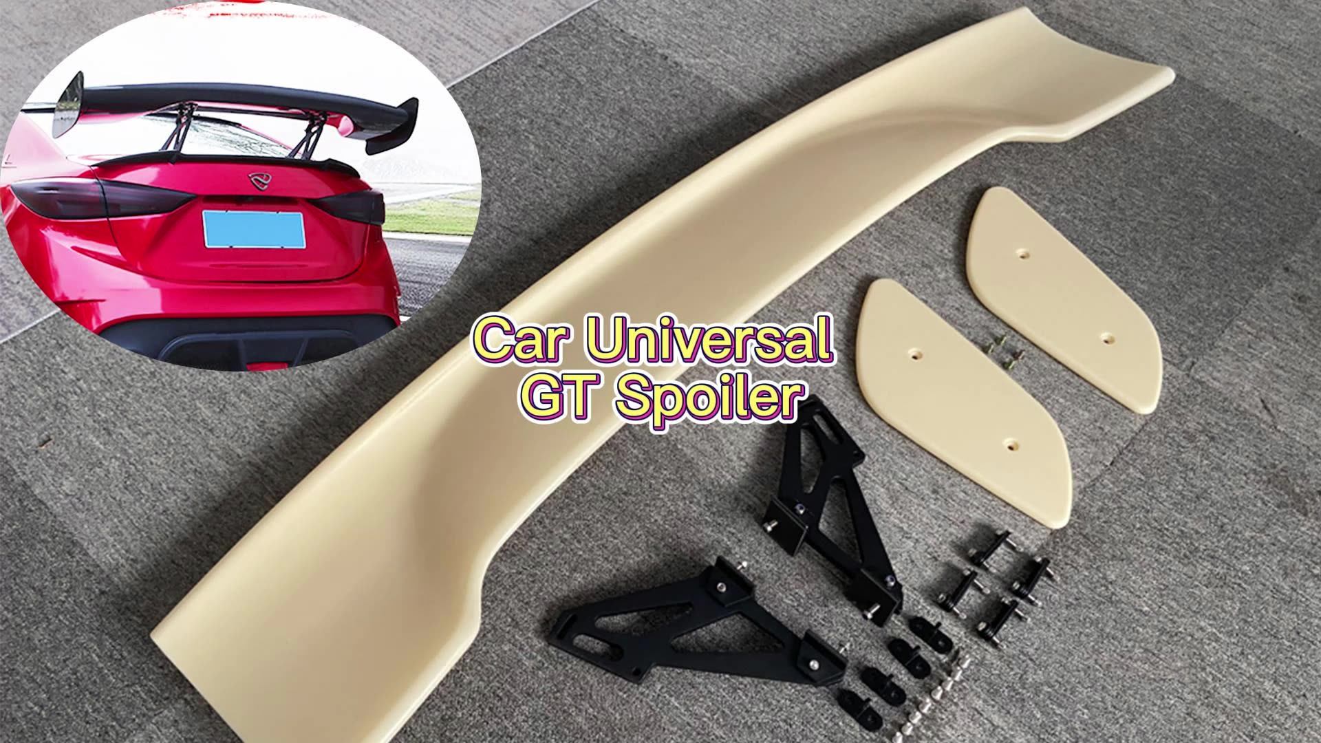 Abs Car Universal Gt Rear Spoiler Wing For Hyundai Kia Honda Toyota ...