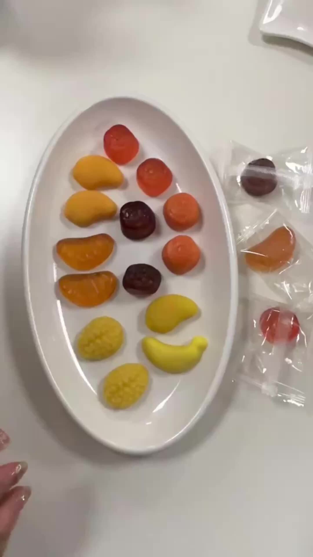 Haccp/brc Certificate 4d Peach And Mango Juice Peeling Jelly Fruit ...