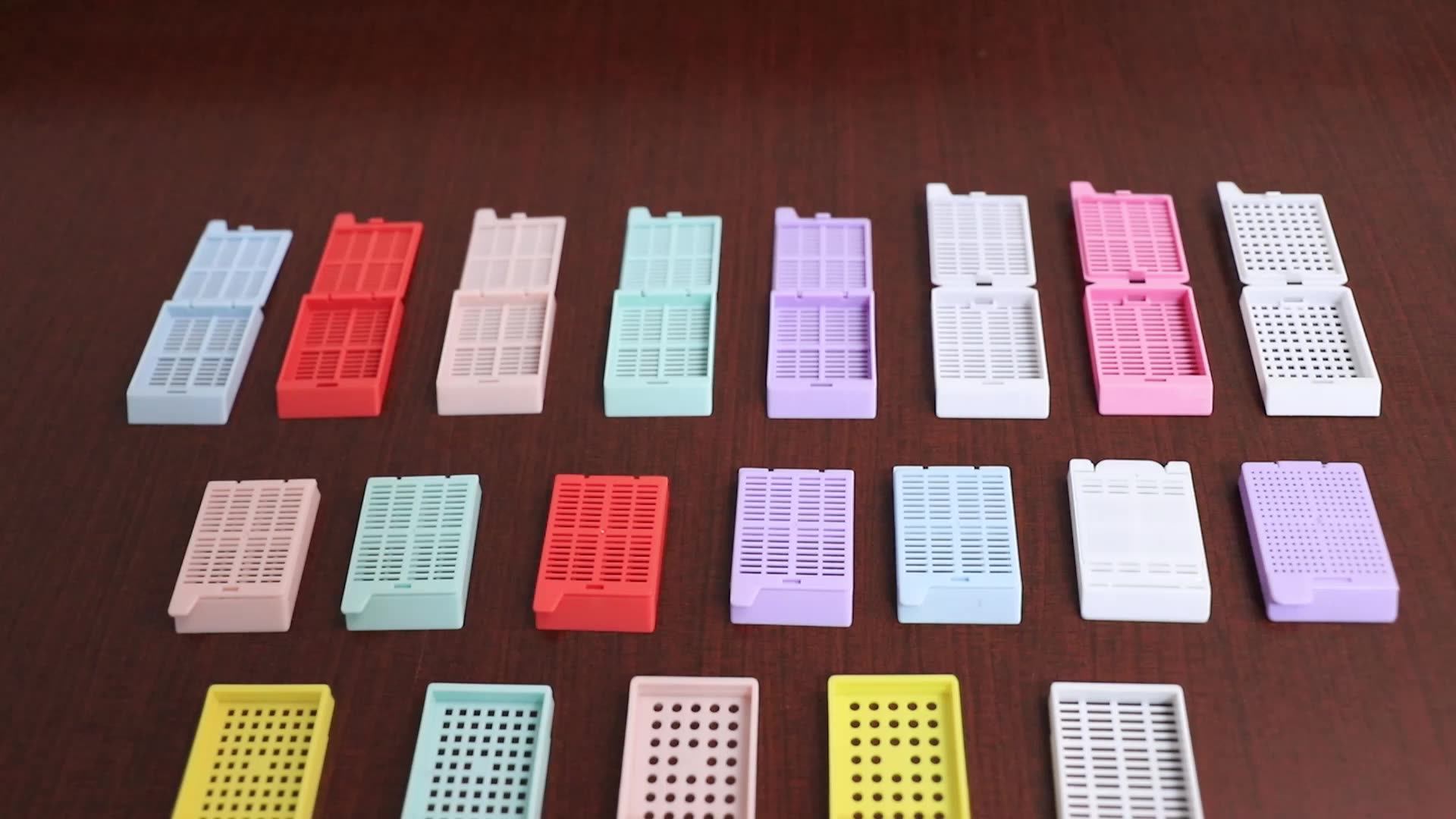 Medical Disposable Histology Square Hole Embedding Cassette - Buy ...