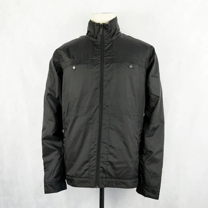 Fashion Nylon Cotton Lined Custom Design Lightweight Windbreaker Bomber ...