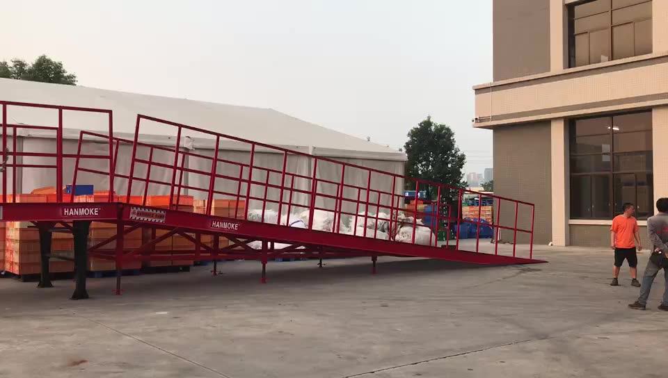 Fabrik 15ton Lkw Tragbare Laderampen Heavy Duty Folding Lkw Entladen ...