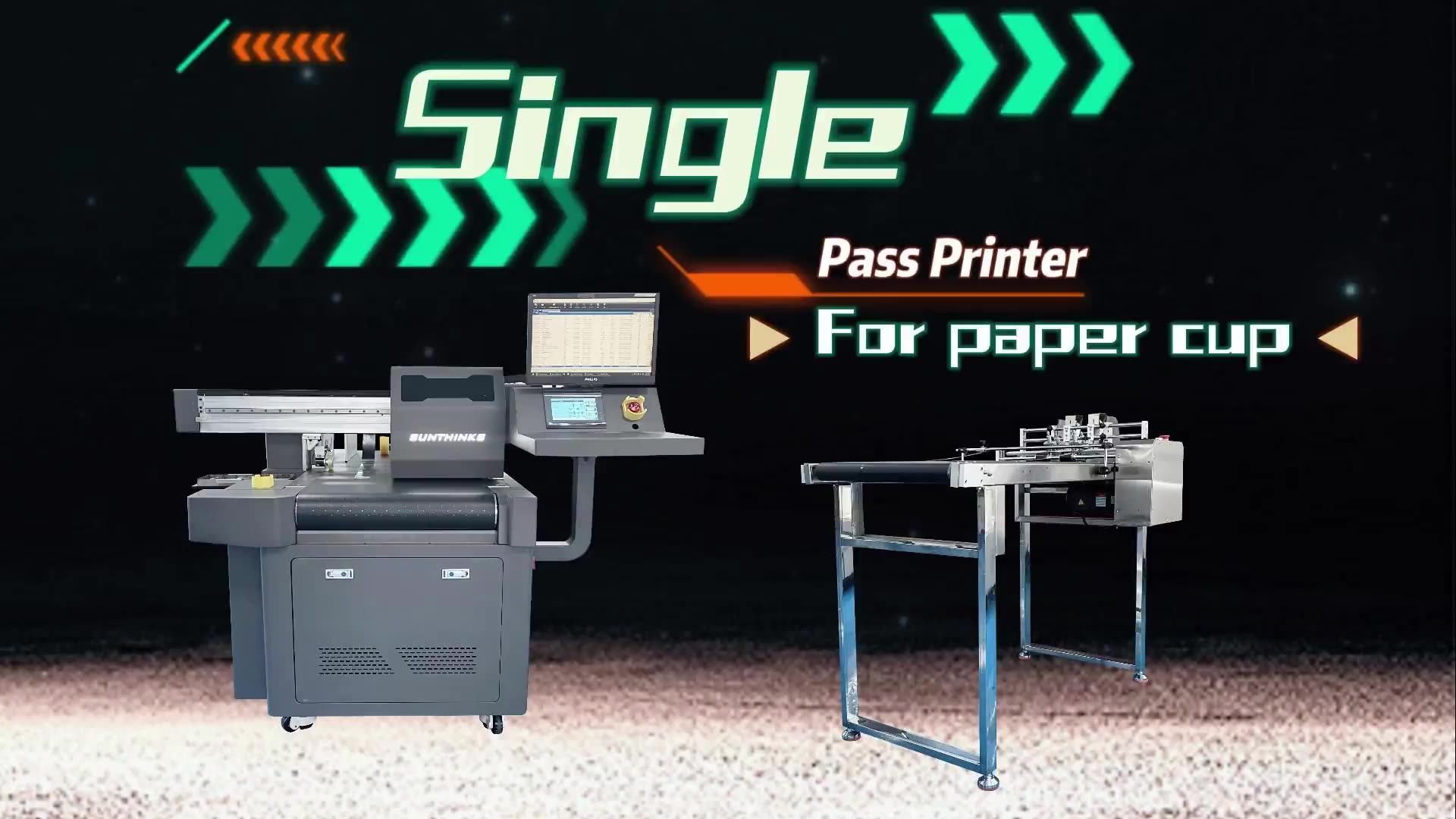 Sunthinks Custom Digital Single Pass Small Box Printing Machine Paper ...