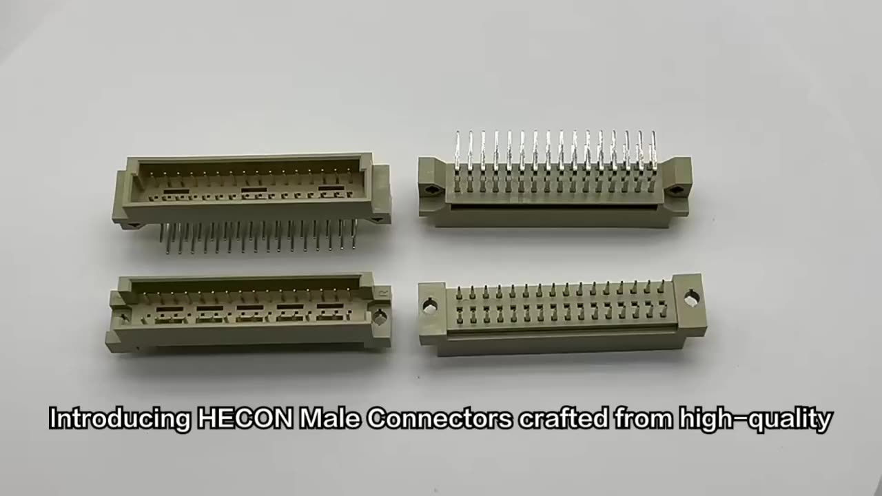 Din41612 Connector 2.54mm Pitch Three Row 32p 48p 64p 96p Male Straight B Row Empty Pin Din41612 ...