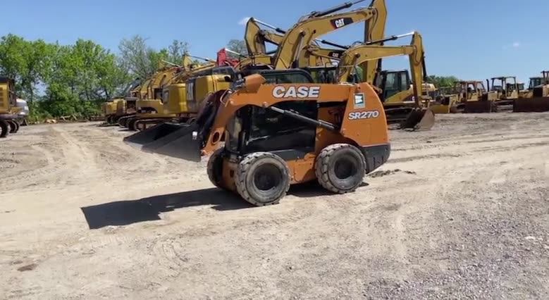 Fast And Easy Transaction Fairly Used Case Wheel Skid Steer With ...