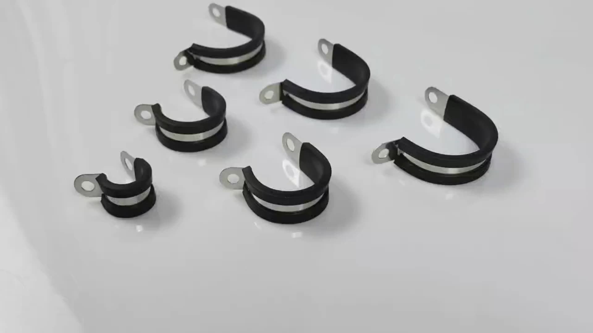 Oem/odm Pipe Joint Tube Clamp,Rubber Strip Rubber Hose Clamp Galvanised ...