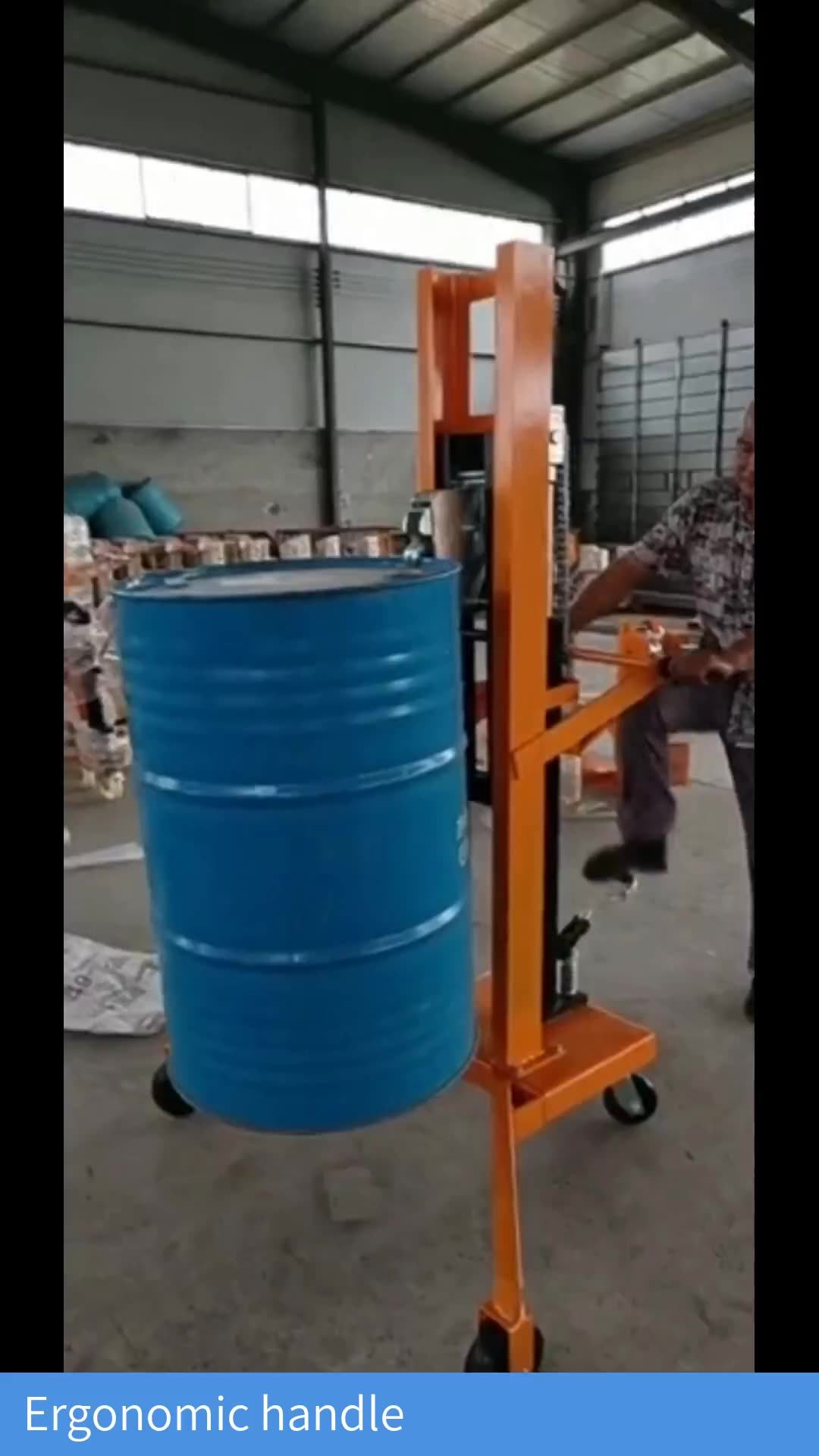 China Factory Design 200l Lfting Barrel Fork Lift Plant Warehouse ...