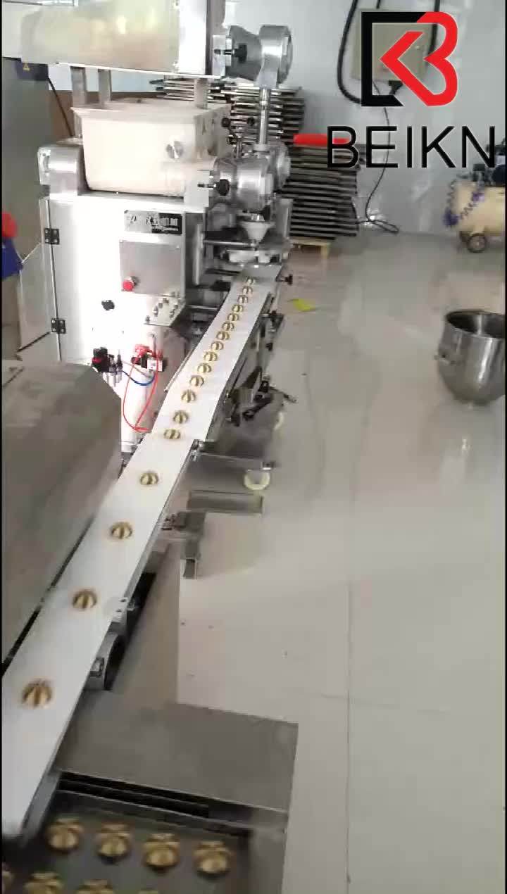 Three Hopper Encrusting Forming Making Machine For Two Color Cookies ...