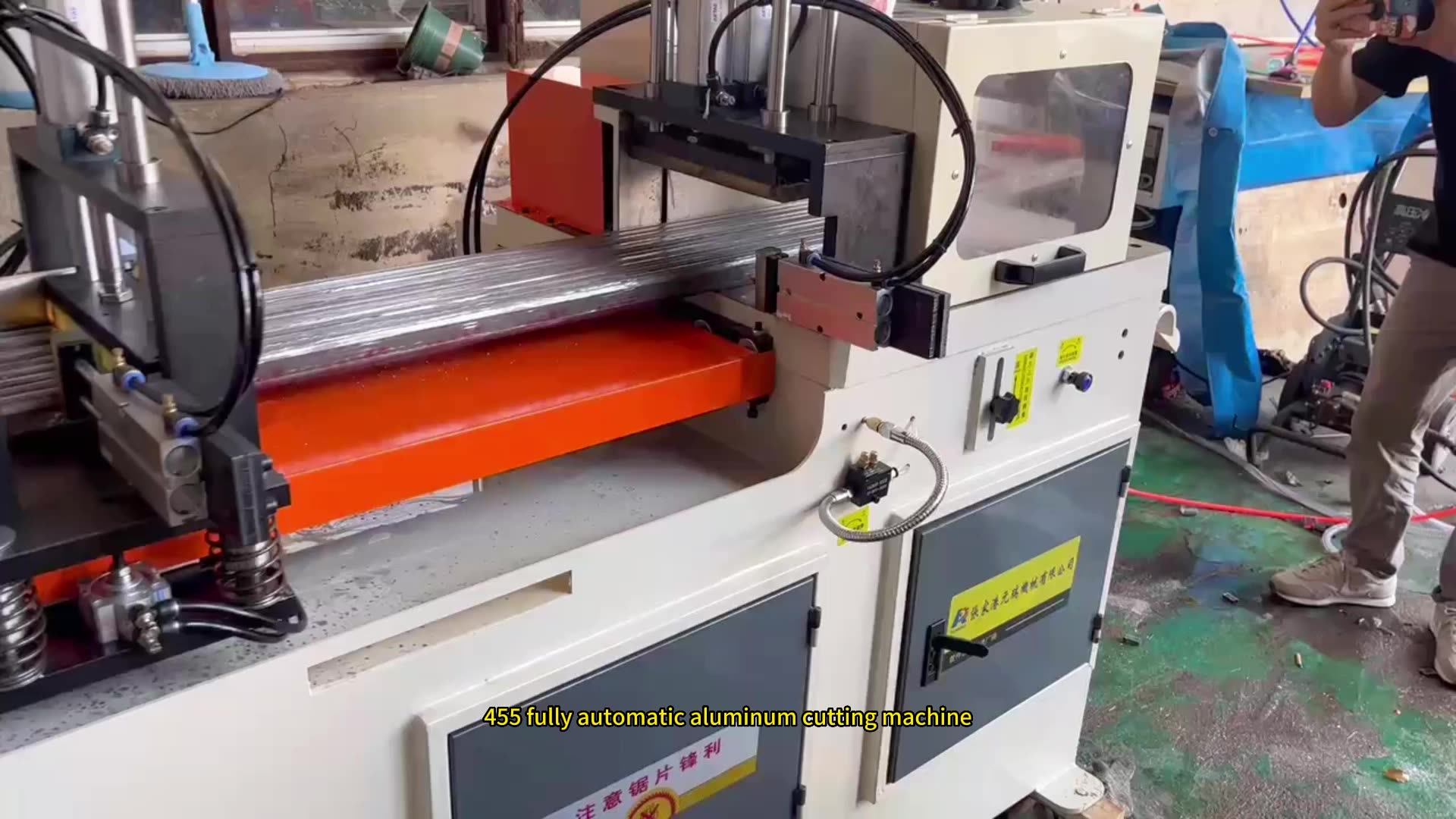 Profile Cutting Machine Tube Saw High-speed Mc-455cnc Automatic ...