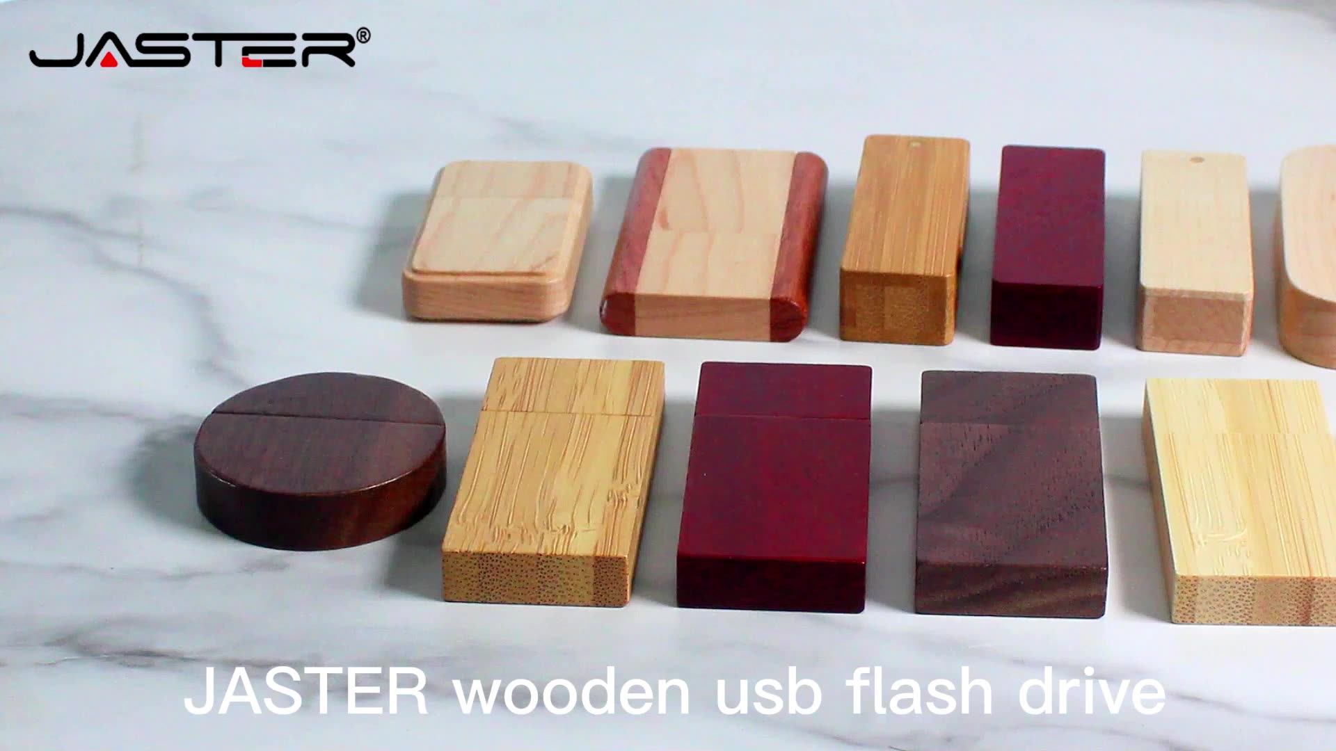 Jaster High Speed 128gb Pen Drive 64gb 32gb 16gb 8gb Flashdisk Wooden ...