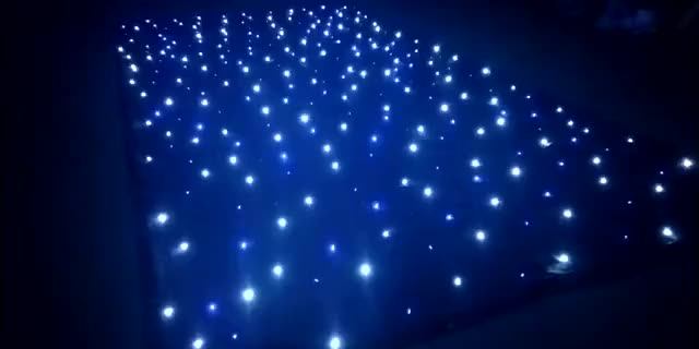 Backdrop Cloth Light Led Star Curtain For Wedding Stage Decoration ...