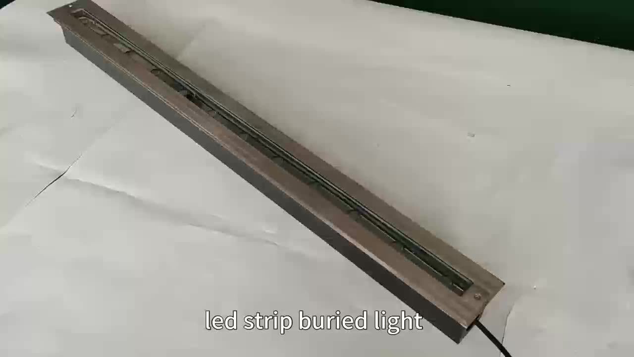 Outdoor Lighting Rectangle Recessed Linear Led Light Ip65 Long Strip ...