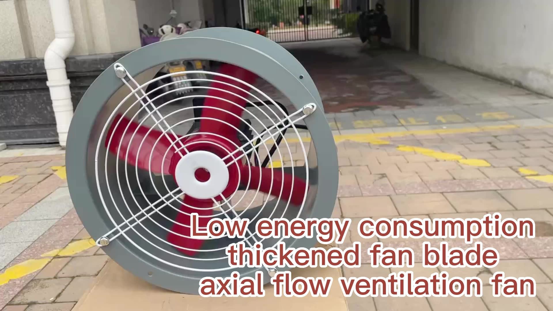 Industrial 380v Axial Flow Exhaust Fan High-speed Powerful Ventilation ...