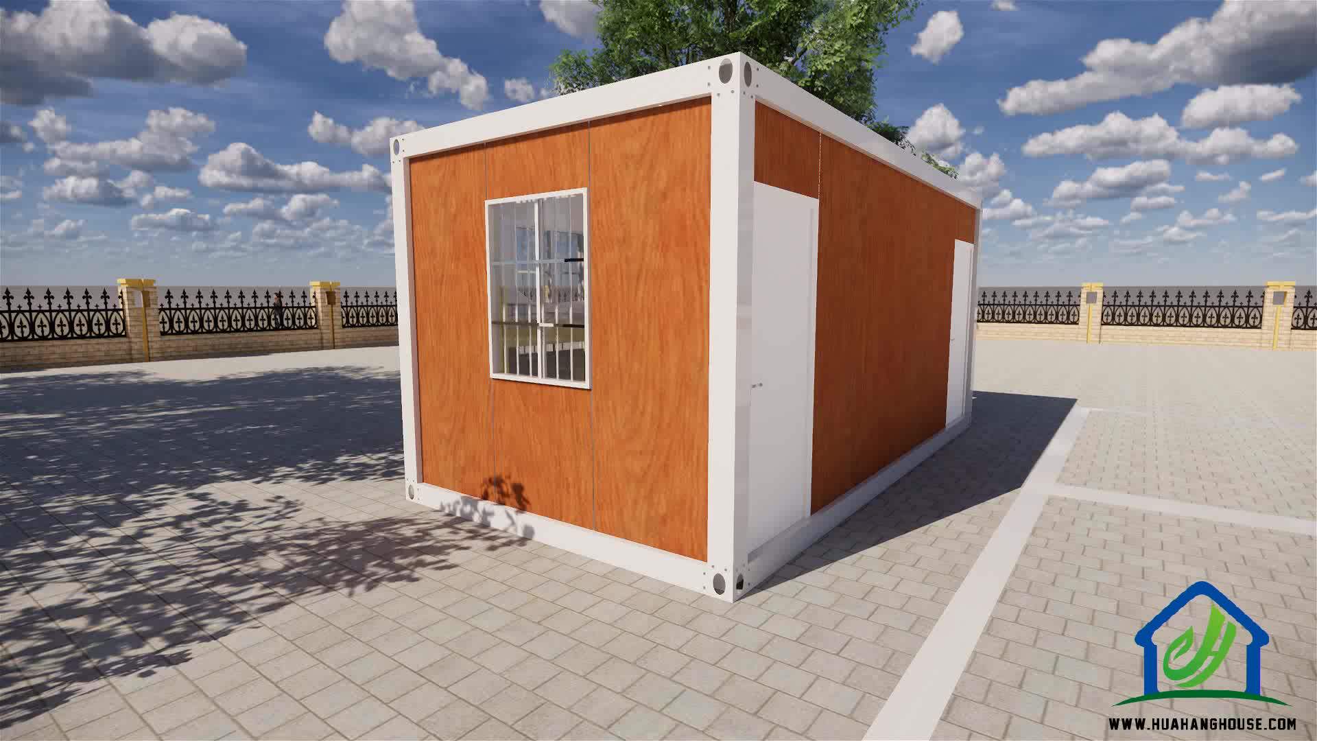 Floating Wooden Shipping Container House Self Contained Container Homes ...