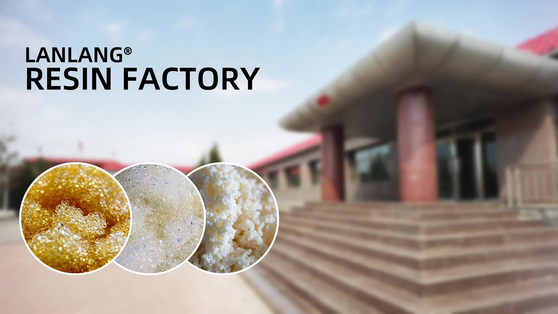 Lanlang Ion Exchange Resin Uniform Particle Size Cation Resin Water ...