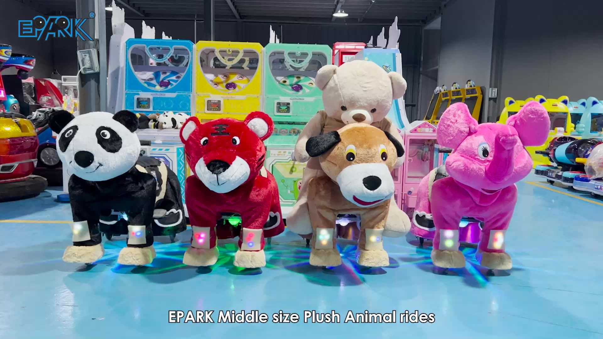 Earn Money Kids Animal Rider Paseo En Animales Plush Rides Riding Horse ...