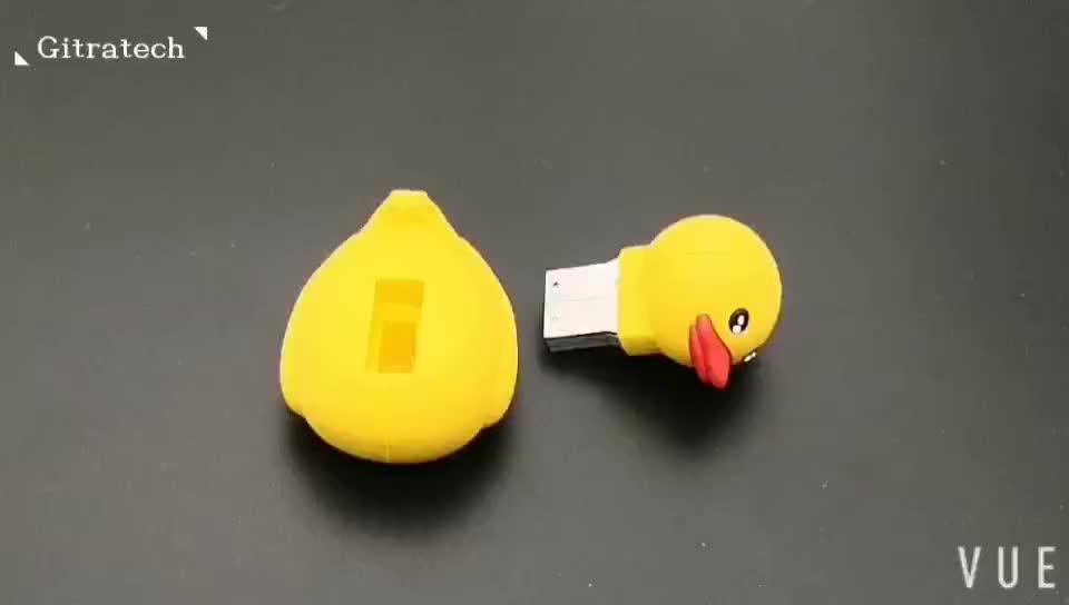 Cultural Promotional Items Cute Usb Flash Disk Cartoon Duck Shape ...