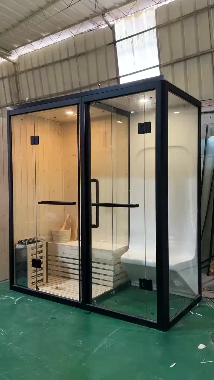Baiyao Sauna & Steam Cabin With Wood Infrared Sauna Cabins And Wet ...