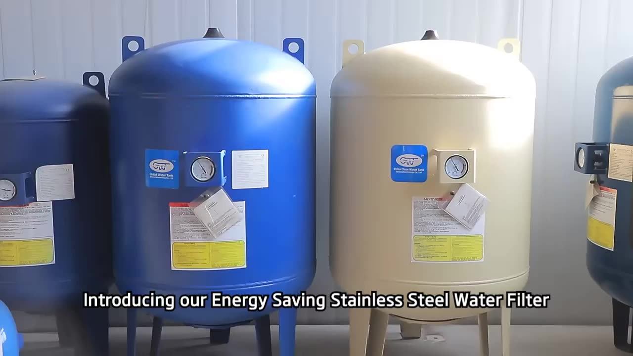 100l Vertical Expansion Tank With Leg 10bar-16bar-25bar Pressure Vessel ...