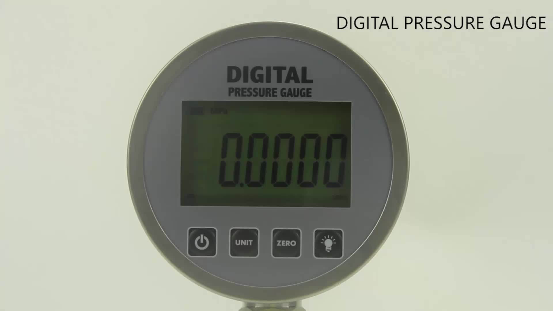 High Precision Compound Gauges Clamp Digital Pressure Gauge With Data ...