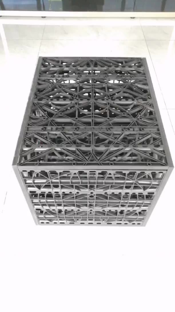 Rooftop Drainage Stormwater Soakaway Tank Rainwater Crates Water ...