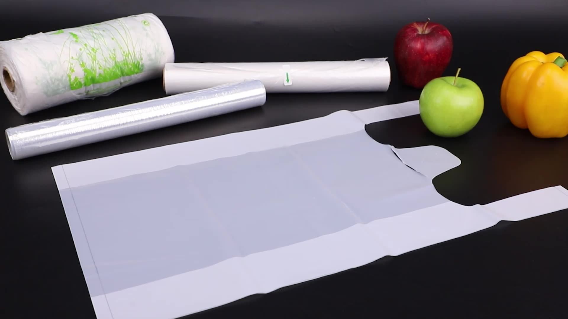 Custom 100% Biodegradable Compostable Eco Friendly Fruit And Vegetable ...