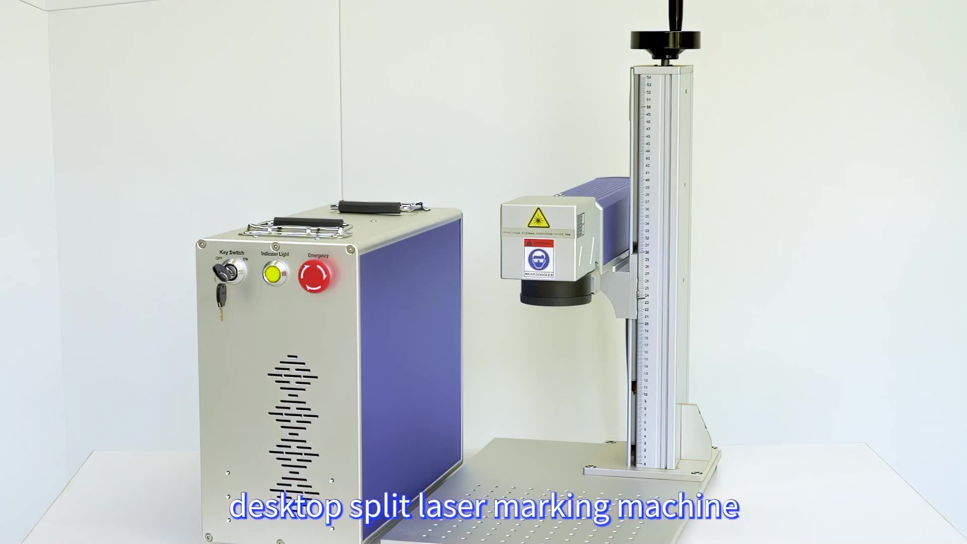 2.5d 3d Fiber Laser Metal Engraving Machine 20w 30w 50w 80w Jpt Raycus ...