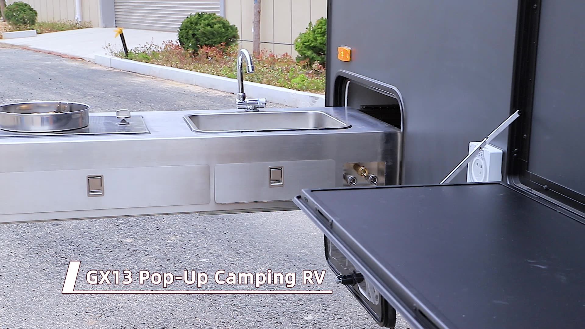 Australian Standard Slide Out Kitchen For Trailer Camping Caravan ...