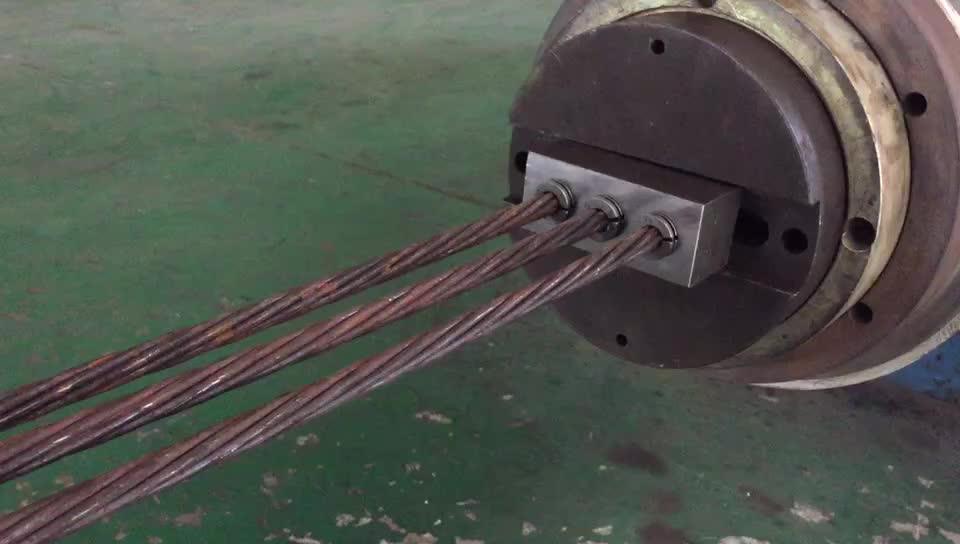 12.7mm Astm A416 Post Tension 7 Wire Pc Strand For Suspension Bridge ...