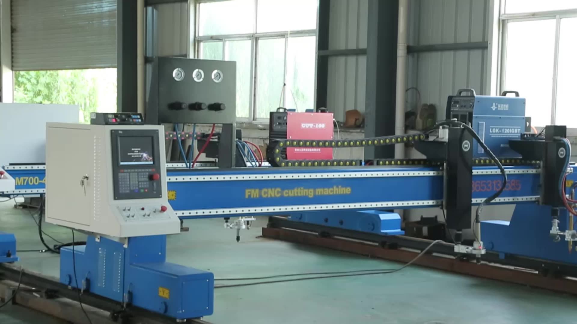 Heavyduty Gantry Type Plasma And Flame Cutting Machine - Buy Plasma ...