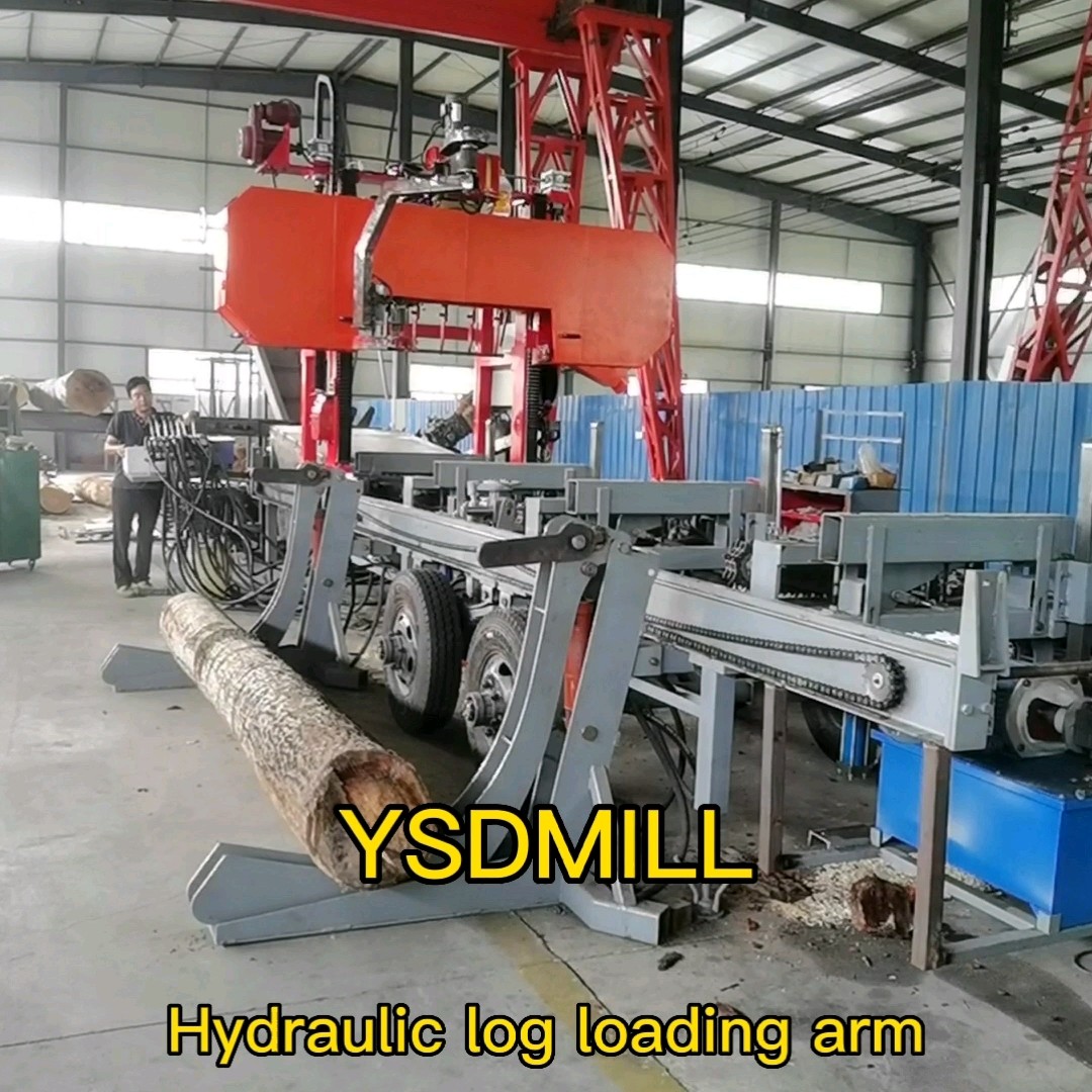 Horizontal Portable Sawmill Band Sawmill Diesel Timber Mill Wood Saw ...