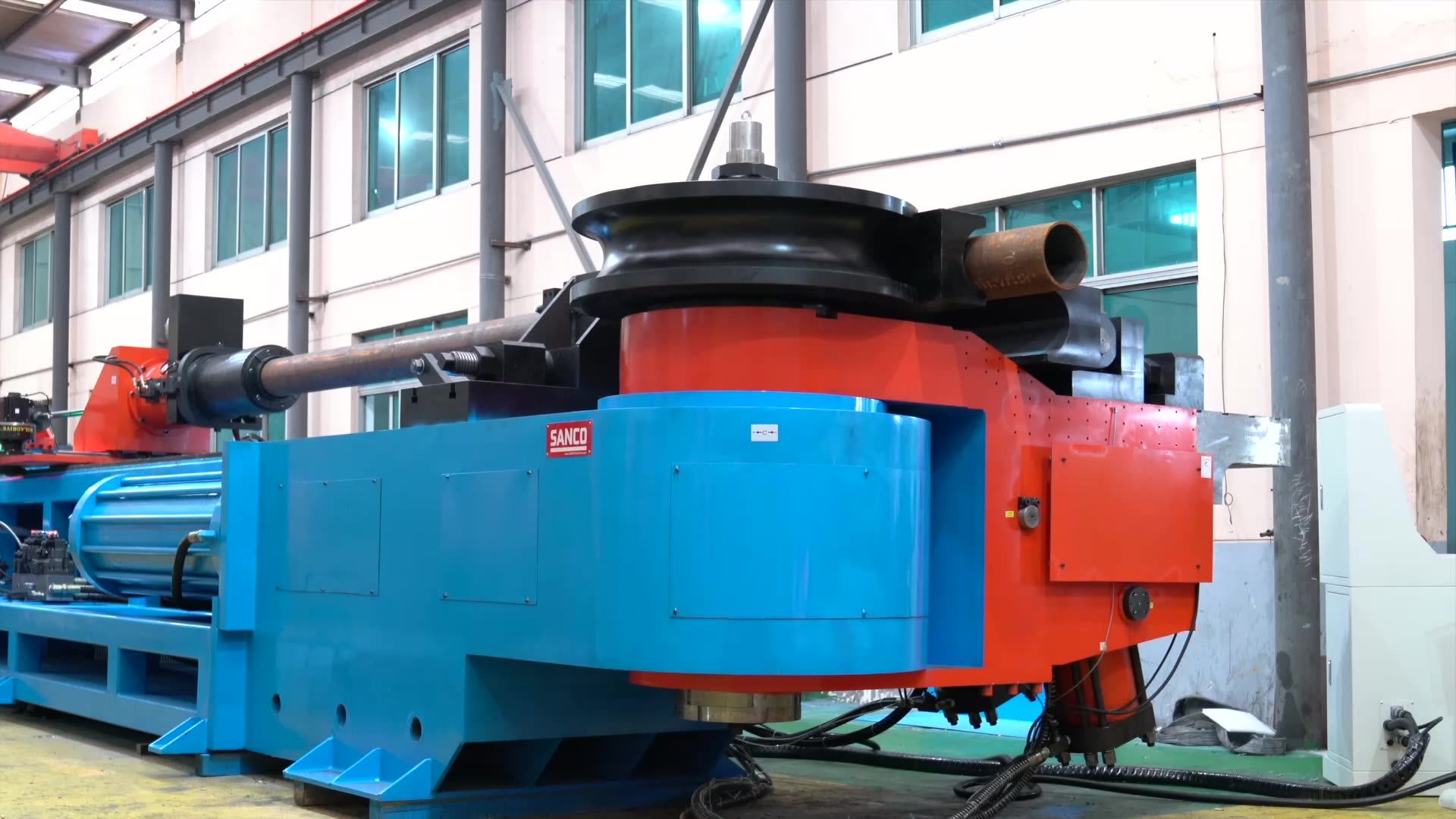 Shipyard Shipbuilding Industrial Big Huge Large Heavy Strong Tube Pipe ...