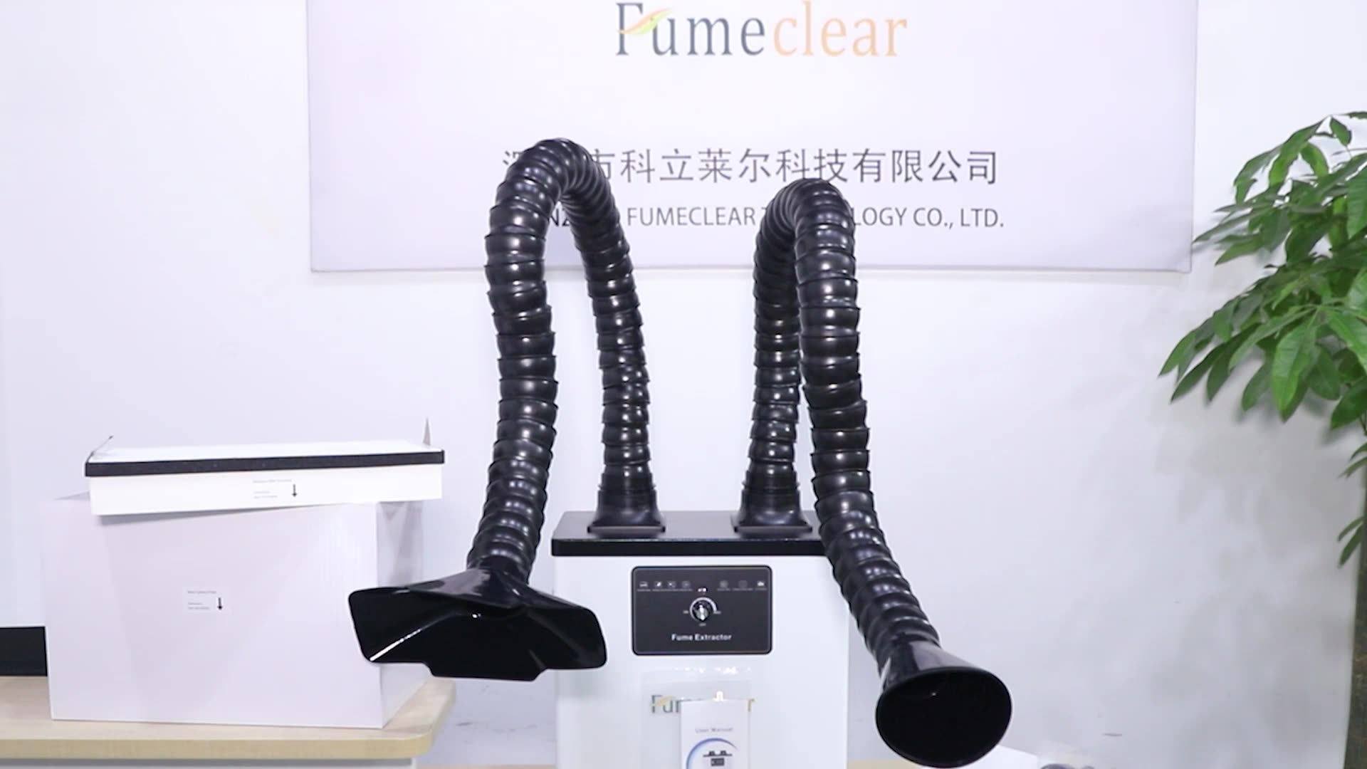 Portable Plasma Co2 Laser Cutting Engraver Fume Extractor For Fiber ...